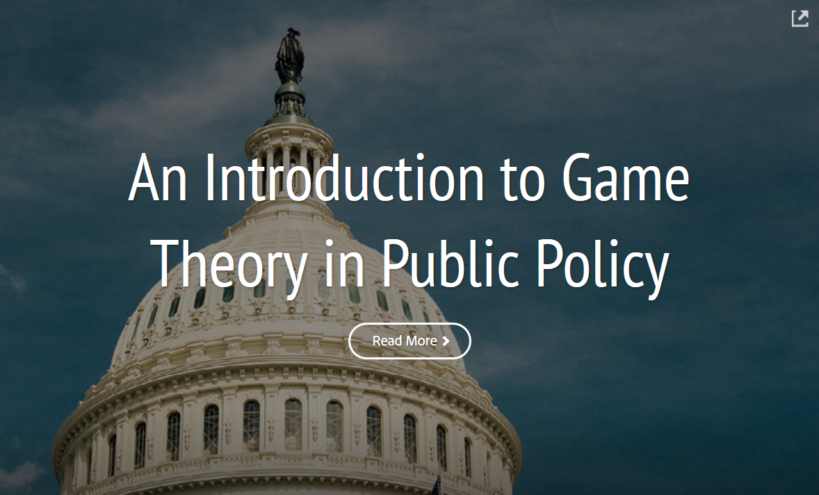 An Introduction to Game Theory in Public Policy | Exploring Economics An Introduction to Game Theory in Public Policy | Exploring Economics