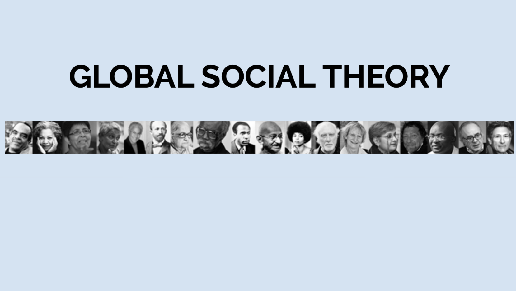 Global Social Theory | Exploring Economics