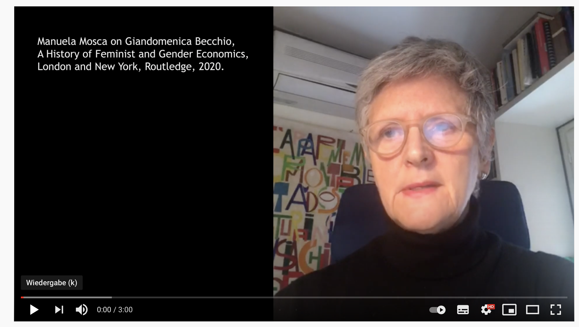 Manuela Mosca on Giandomenica Becchio, A History of Feminist and Gender ...