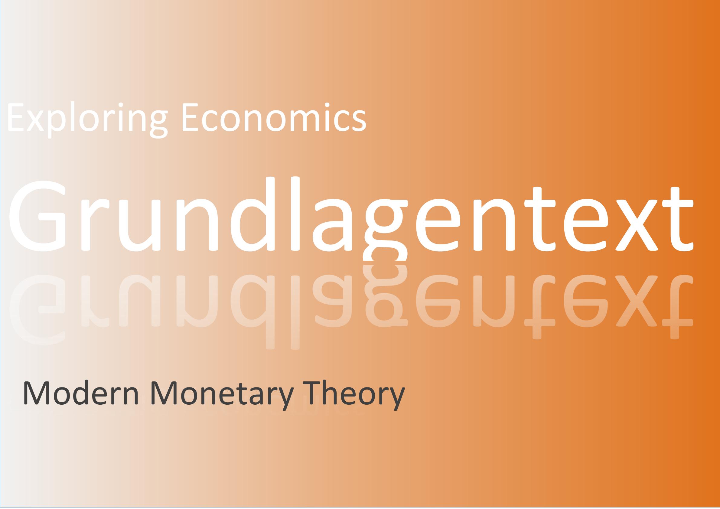 Modern Monetary Theory | Exploring Economics