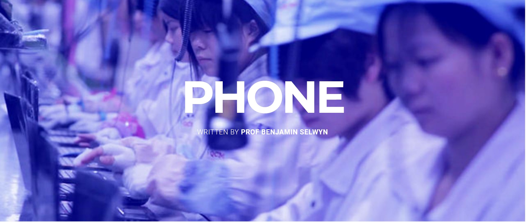 Production Chain of Smartphones | Exploring Economics