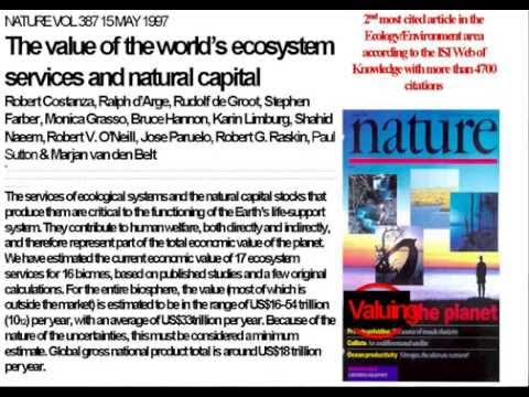 Robert Costanza: Ecosystem Service Valuation | Exploring Economics