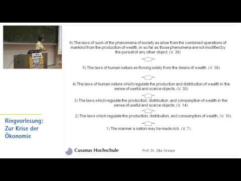 Von der Neoklassik zum ökonomischen Mainstream | Exploring Economics