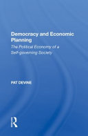 Democracy And Economic Planning | Exploring Economics