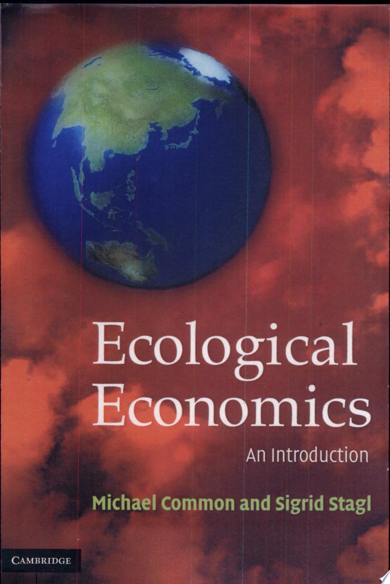 Ecological Economics | Exploring Economics