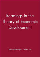 Readings in the Theory of Economic Development | Exploring Economics